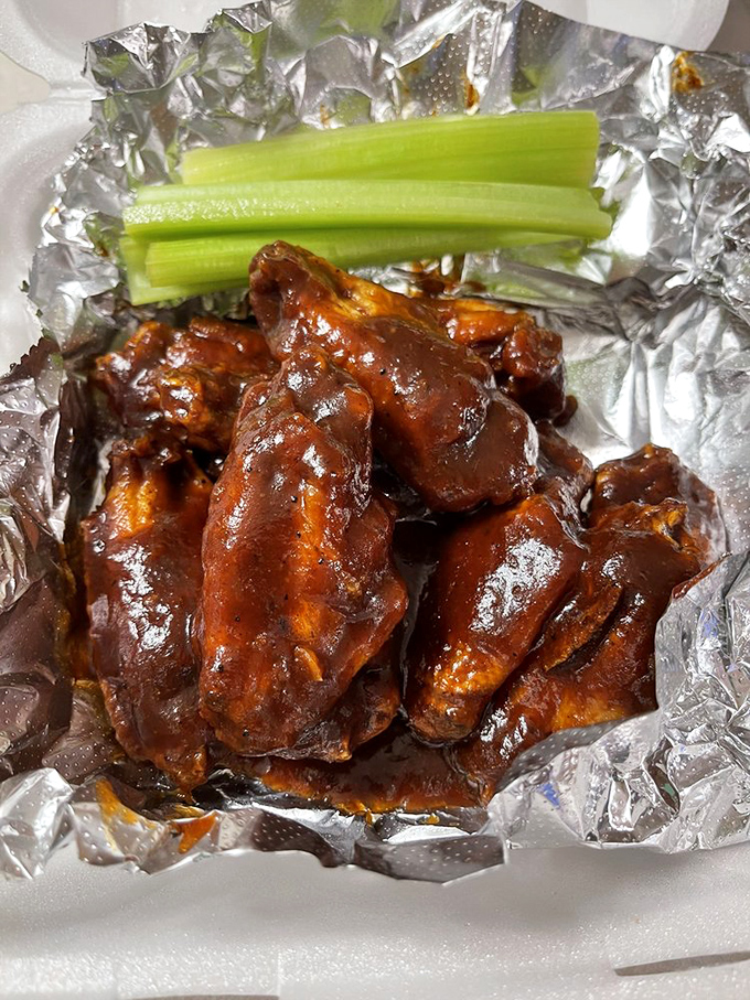 These BBQ wings aren't just wings&mdash;they're sticky, sweet-heat flavor bombs that make you forget napkins exist until it's too late.