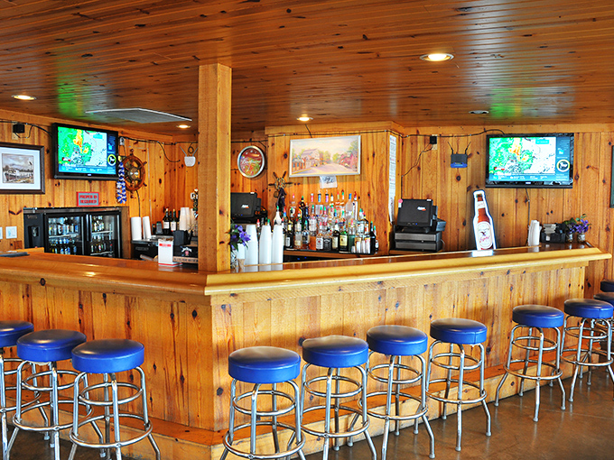 The bar &ndash; where island stories get better with each round, and locals debate whether today's perch is even better than yesterday's (it always is).