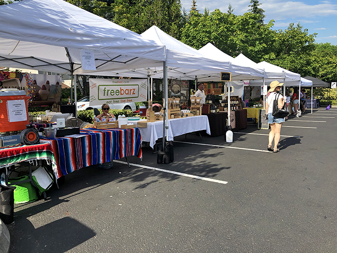 The farmers market isn't just selling produce&mdash;it's offering edible sunshine, conversations with neighbors, and the week's freshest gossip.