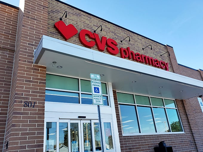 Even chain stores like CVS blend into Edenton's aesthetic with brick facades and clean lines &ndash; proof that modern convenience can respect historic character.