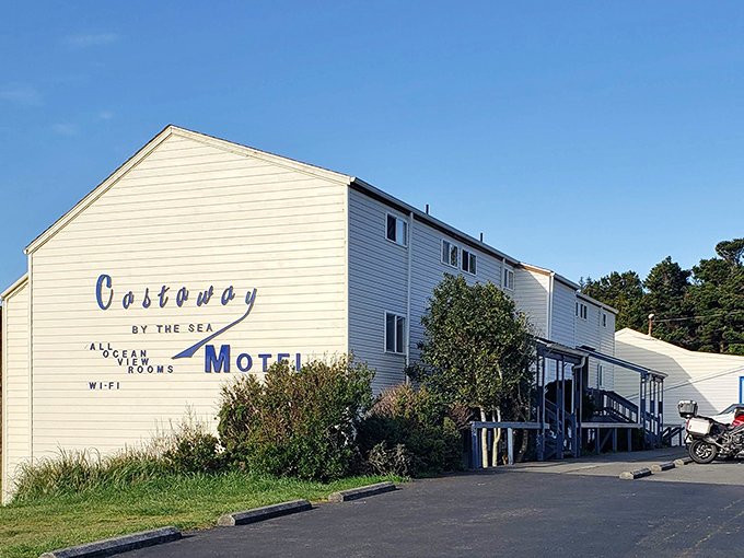 "All Ocean View Rooms" isn't just marketing speak at the Castaway Motel&mdash;it's the honest truth of coastal living.