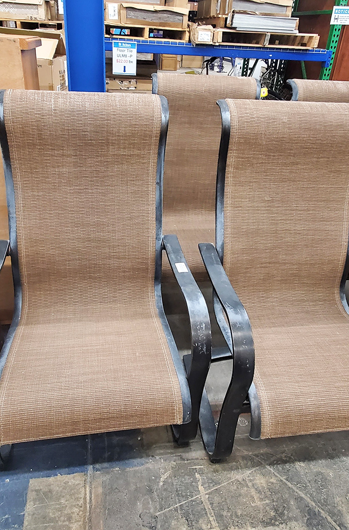 These patio chairs have stories to tell. Just add margaritas and Arizona sunset views for the perfect backyard ensemble.