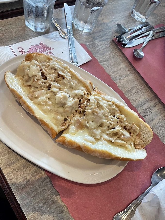 This chicken cheesesteak is what Philadelphia dreams about after hours. Melted cheese blankets tender chicken in a romance hotter than a summer sidewalk.
