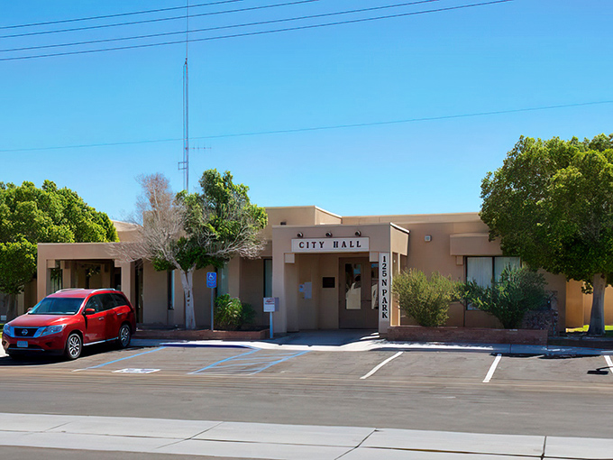 Calipatria's City Hall embodies small-town governance&mdash;where council meetings might address everything from water rights to the upcoming community potluck.