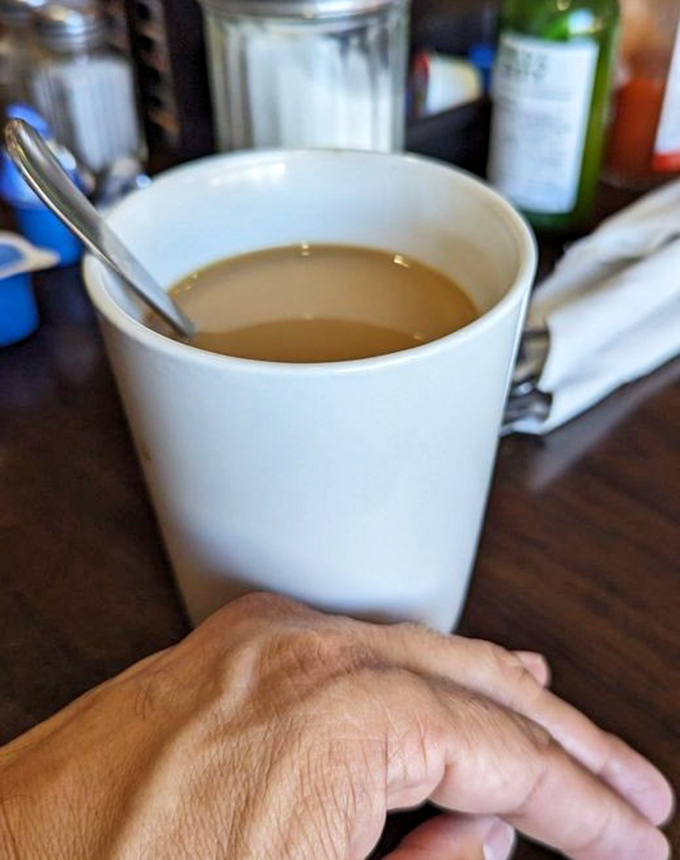 Coffee at the Waffle Hut isn't just a beverage&mdash;it's a promise that today might just be better than yesterday.