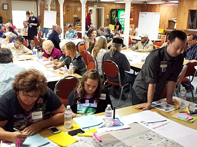 Community planning in action&mdash;where decisions about Boron's future are made by the people who actually live there, imagine that!