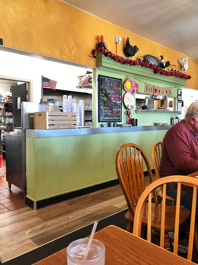The counter area &ndash; where kitchen magic happens and plates emerge bearing gifts that make people forget about their diets and remember what matters.