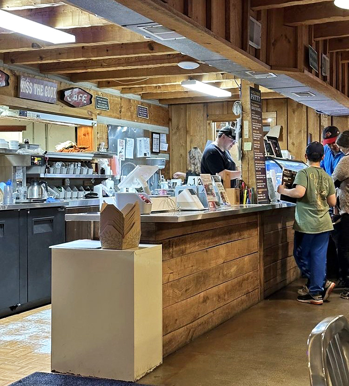 The command center of comfort food, where breakfast dreams become delicious reality one order at a time.