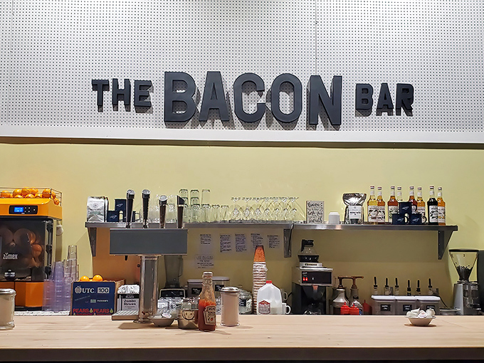 Welcome to "The Bacon Bar"&mdash;where pork belly is elevated to an art form and vegetarians avert their eyes in respectful silence.