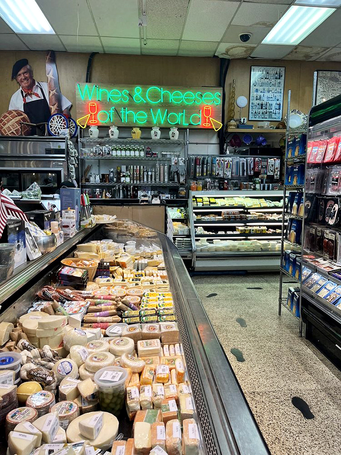The cheese counter&mdash;where dreams are made and diets go to die. A display case that makes you question why you ever bought cheese at a supermarket.