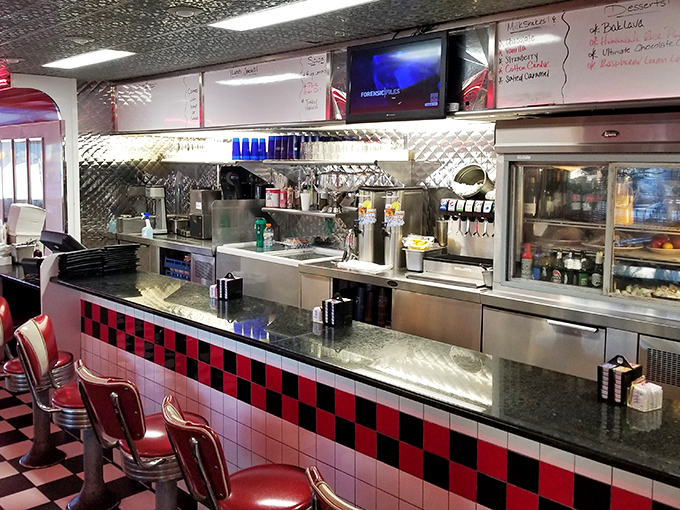 The counter&mdash;where solo diners find company, coffee cups are never empty, and the sizzle of the grill provides the soundtrack to countless conversations.