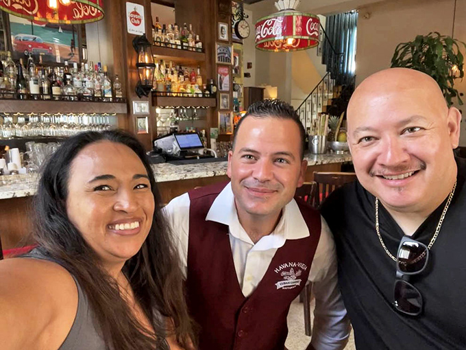 Happy diners prove that the best meals are the ones shared with good company and better food.