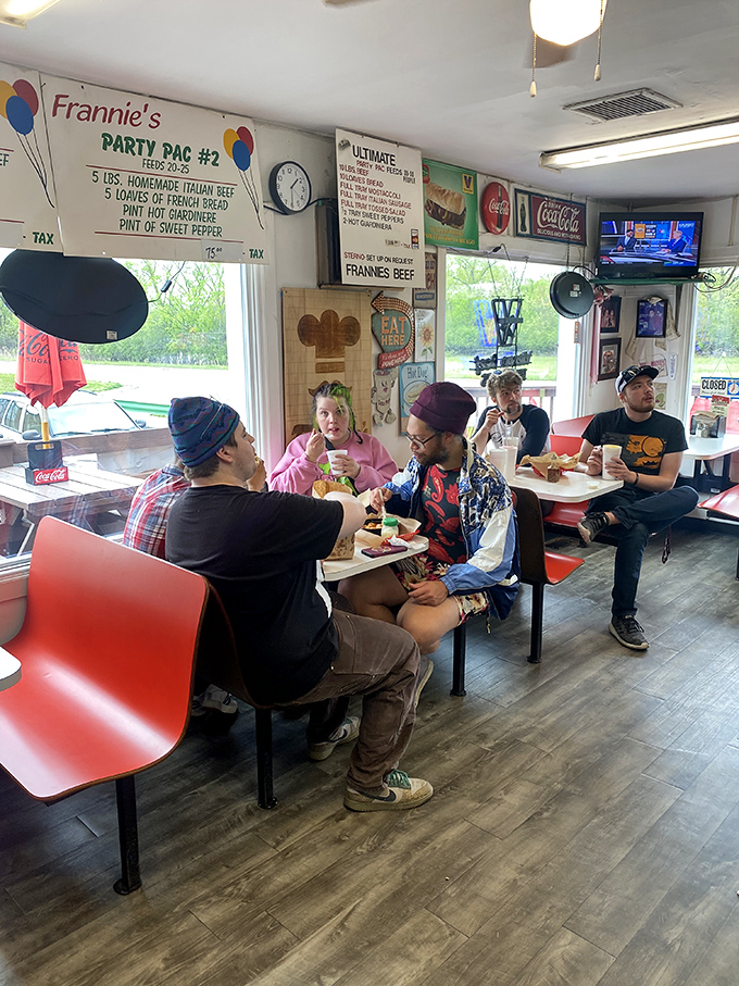 A diverse group of diners united by one thing: the pursuit of exceptional food. At Frannie's, strangers become friends over shared appreciation of perfectly executed classics.