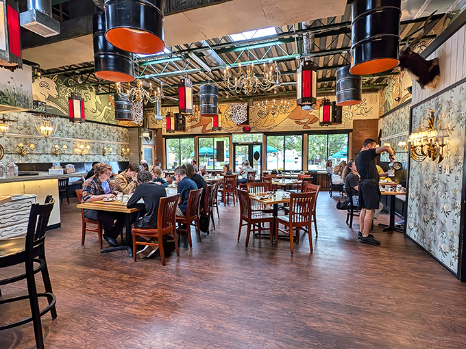 Nothing beats the sight of happy diners discovering why The Old Goat has become Grand Rapids' worst-kept secret. 