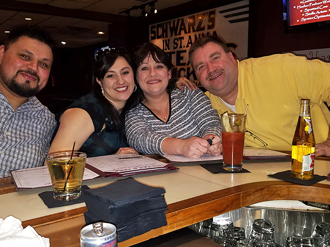 Happy faces at the bar tell the real story &ndash; Schwarz's isn't just about food, it's about creating moments worth remembering.