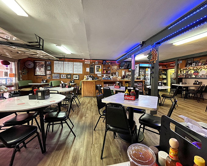 The dining room doubles as a museum of Houston memories, where every table has hosted decades of conversations and burger epiphanies.