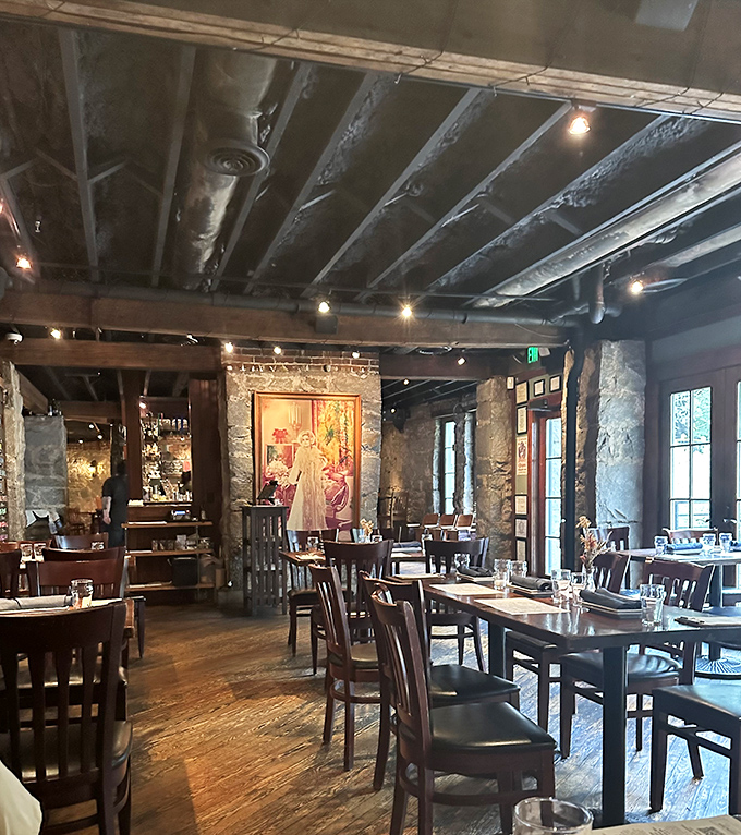 The dining room whispers stories of Atlanta's past while serving food that makes you excited about its culinary future.