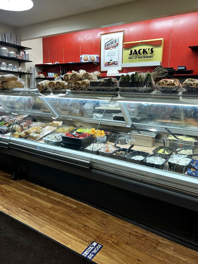 The deli case&mdash;a museum of prepared salads, meats, and treats. Like the Louvre, but with more potato salad and less security.