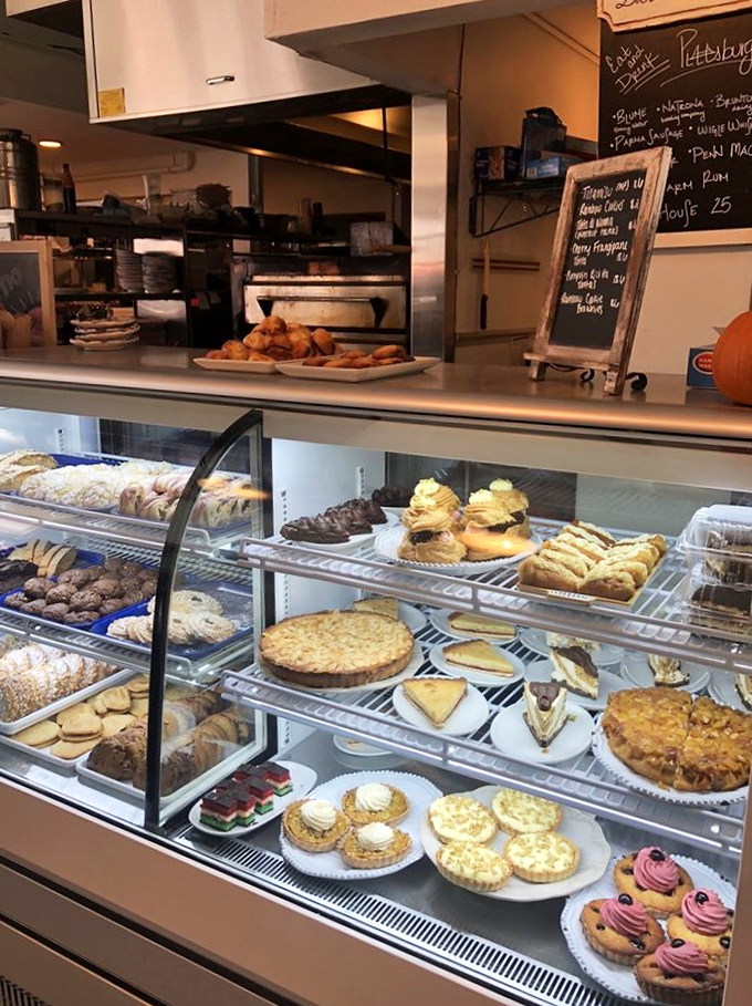 Pastry case of dreams &ndash; each shelf offering sweet Italian treasures that make saying "I'll just have one" the biggest lie you'll tell today.