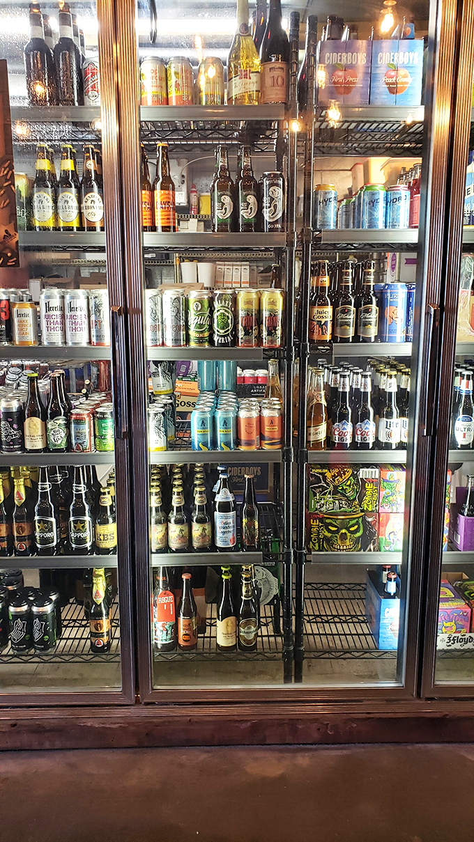 A beer selection that proves the "Brew" in Rusted Silo BBQ & Brew isn't just clever marketing&mdash;it's a solemn commitment to proper barbecue pairing.