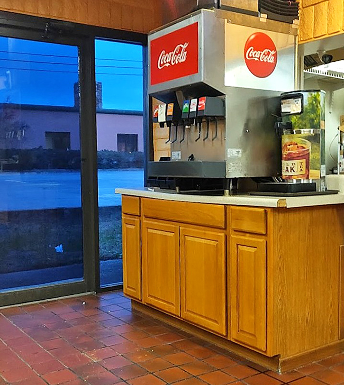 Even the drinks know they're playing second fiddle to the main event, and they're okay with that.