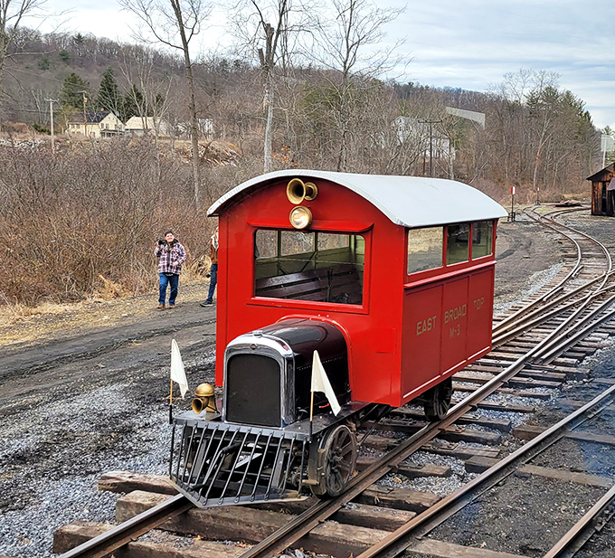 The M-3 inspection car&mdash;railroad's answer to the sports car. Practical transportation with just enough whimsy to make maintenance crews smile.