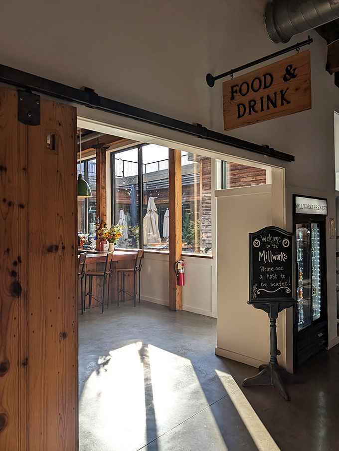 That welcoming entrance beckons food lovers inside to discover what all the delicious fuss is about.