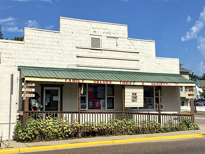 Family Values Thrift Store represents small-town economy at its finest, where one person's castoffs become another's treasures at prices that won't break the bank.