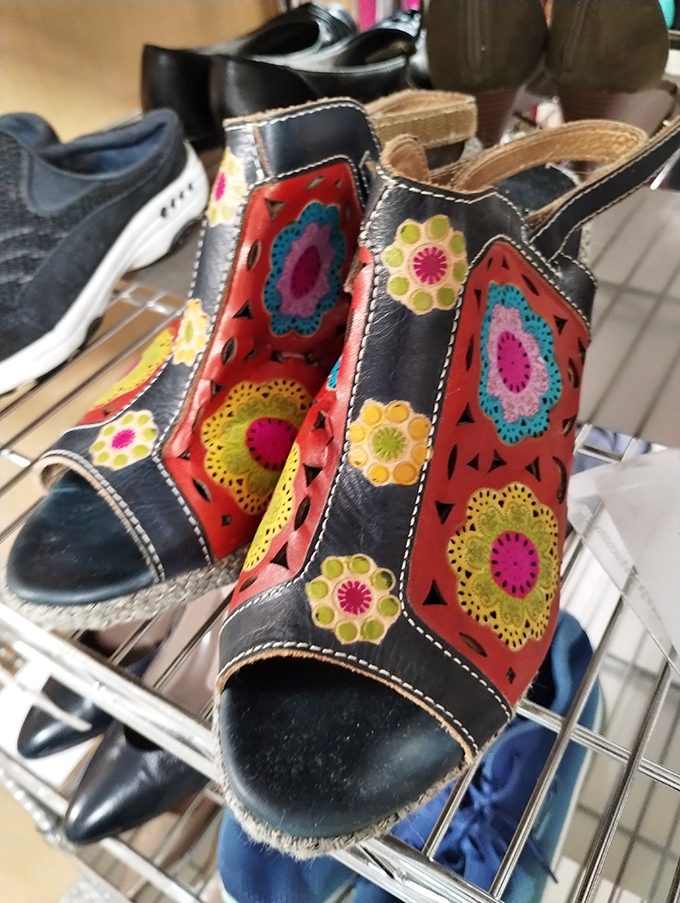 Funky, floral, and fantastically unique&mdash;these shoes weren't made just for walking, but for expressing someone's personality with every step.