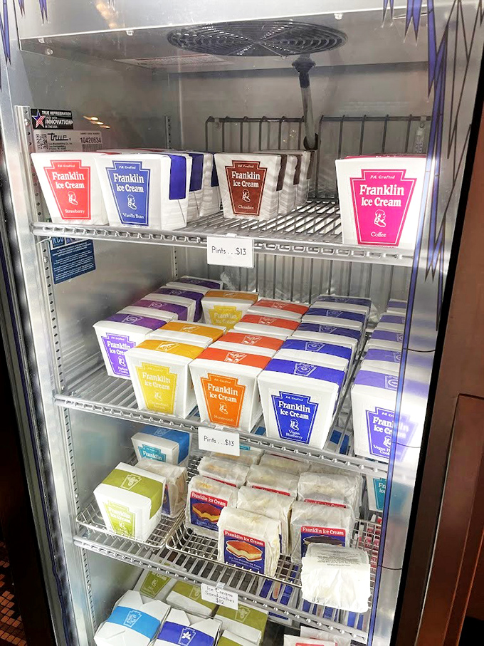 A freezer full of take-home happiness in every color of the rainbow. These pints are souvenirs that won't collect dust on your shelf.