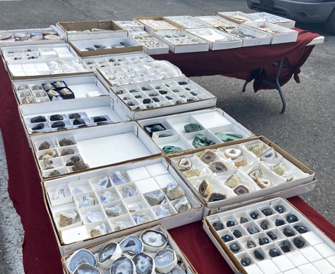 Geology class meets jewelry store. These gemstone collections transform "I found a rock" into "I discovered a semi-precious treasure."