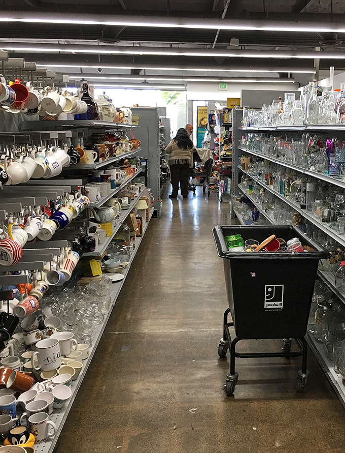 Glassware galore &ndash; because mismatched sets have more character than anything from a department store.