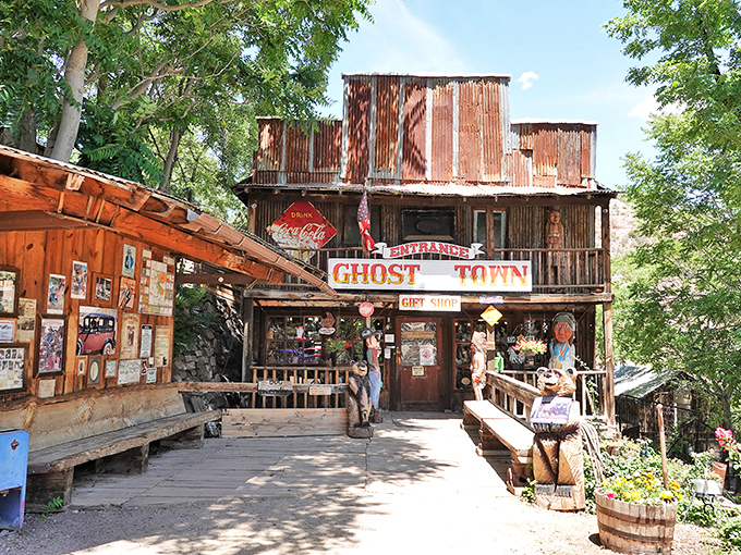 Gold King Mine & Ghost Town celebrates Jerome's rustic roots with a delightful jumble of mining memorabilia and frontier charm.
