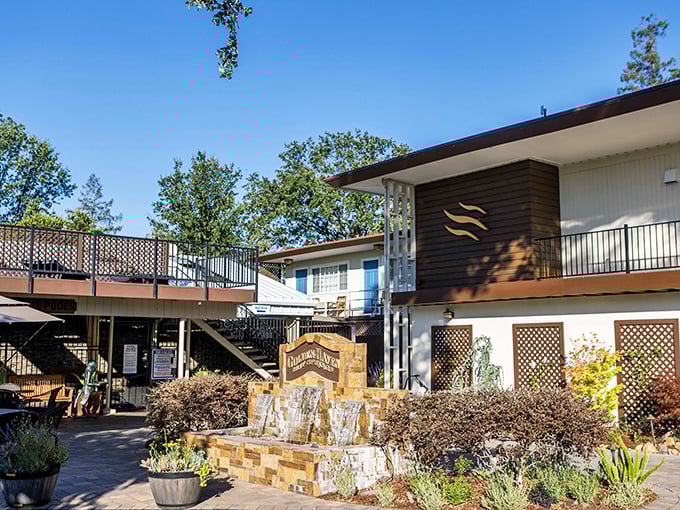 Golden Haven's entrance promises relaxation with a side of California sunshine. After a mud bath here, you'll understand why people have been "taking the waters" for centuries.