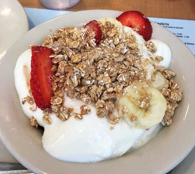 This yogurt parfait brings healthy intentions to the table without sacrificing the joy that makes breakfast worth waking up for.