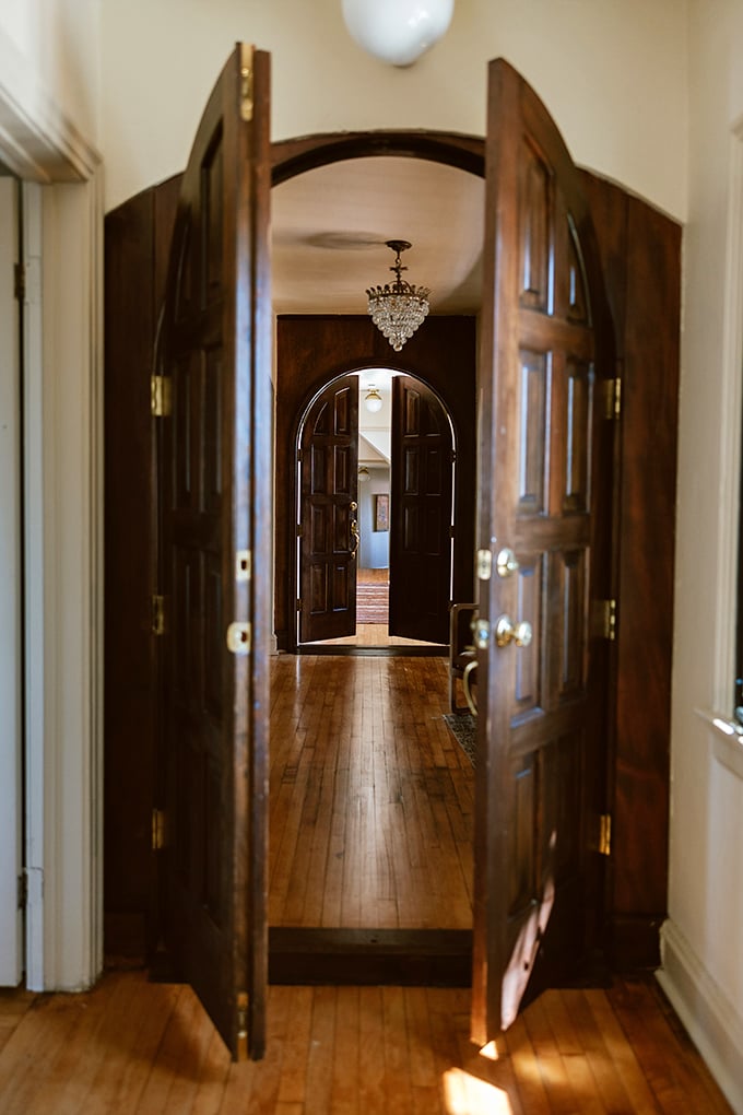 These wooden doors don't just open&mdash;they reveal. Each hallway at Wrensmoor feels like you're about to discover the castle's next magnificent secret.