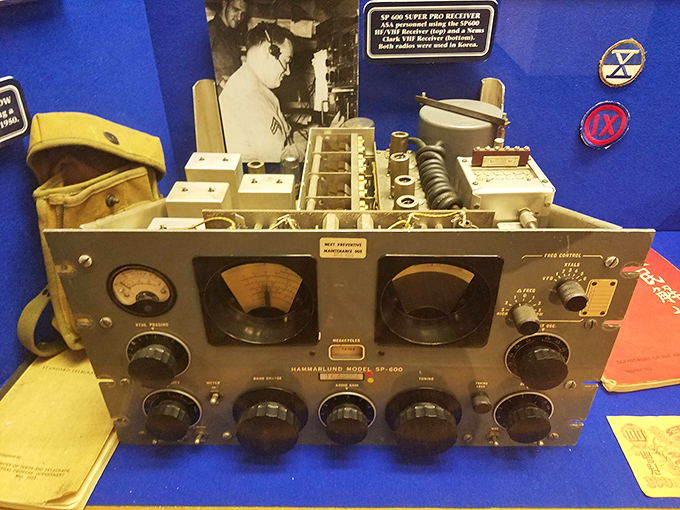 The Hammarlund receiver could pluck enemy signals from thin air when radio waves carried wartime secrets.