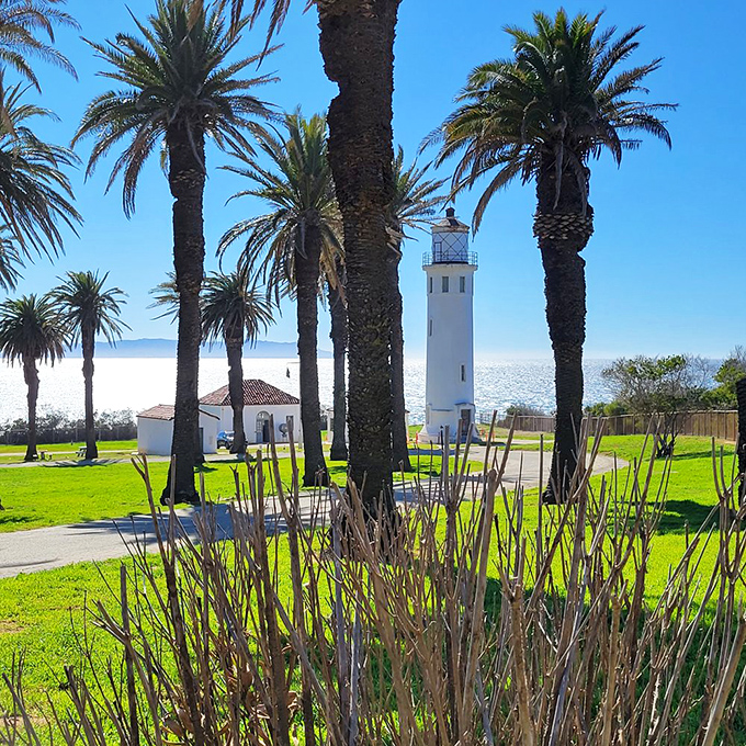 Where land dramatically meets sea, this white tower has been Instagram-worthy since long before Instagram existed.