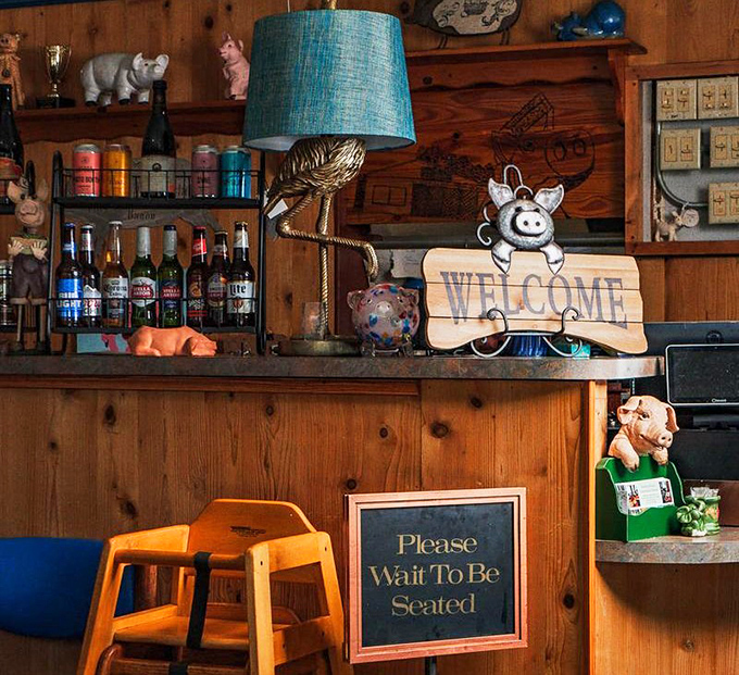 Plants and natural light create an inviting atmosphere that feels more like home than restaurant.