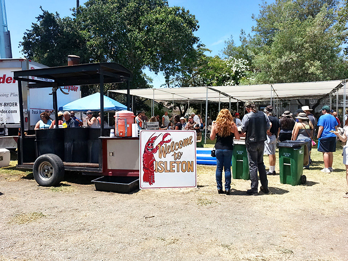 Festival-goers gather under the Delta sun, where the aroma of freshly boiled crawfish proves that Isleton knows how to throw a delicious party.