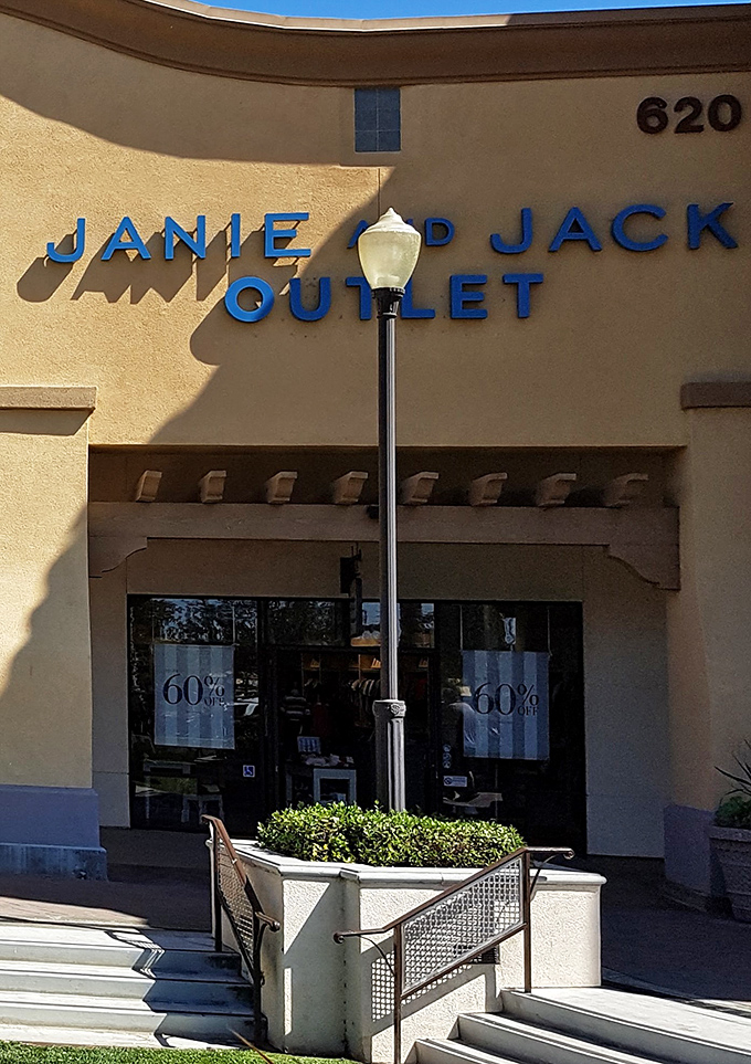 Janie and Jack's 60% off signs are the retail equivalent of a siren song for grandparents with growing grandchildren.