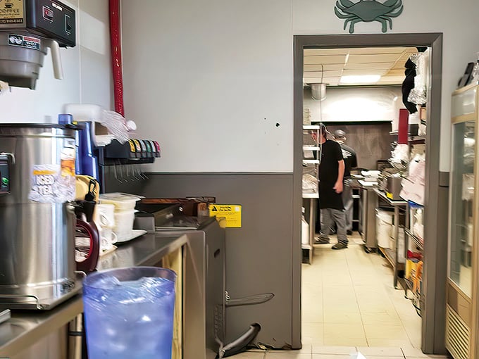 A glimpse into the kitchen where the magic happens. No fancy equipment or pretension&mdash;just the tools needed to create honest, delicious food.