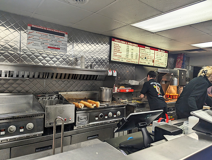 Behind the scenes magic happens on grills that have witnessed more food miracles than a county fair.