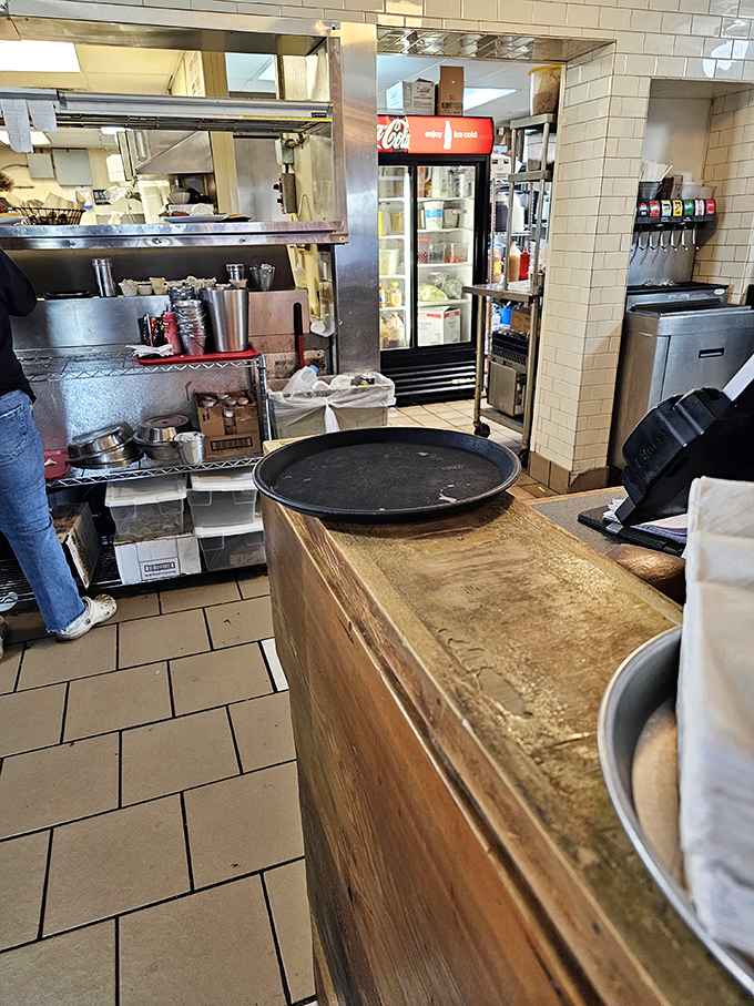 The command center where culinary dreams become reality, one sizzling griddle at a time.