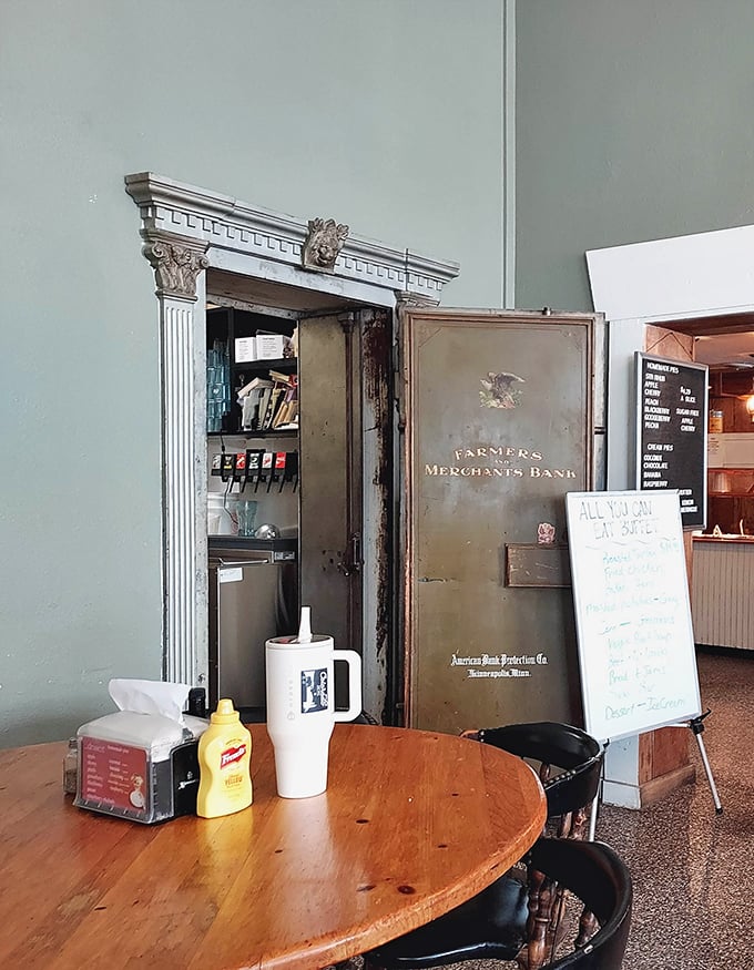 That's not just a repurposed bank vault door&mdash;it's a portal to a simpler time when food was honest and nobody counted calories on Sundays.
