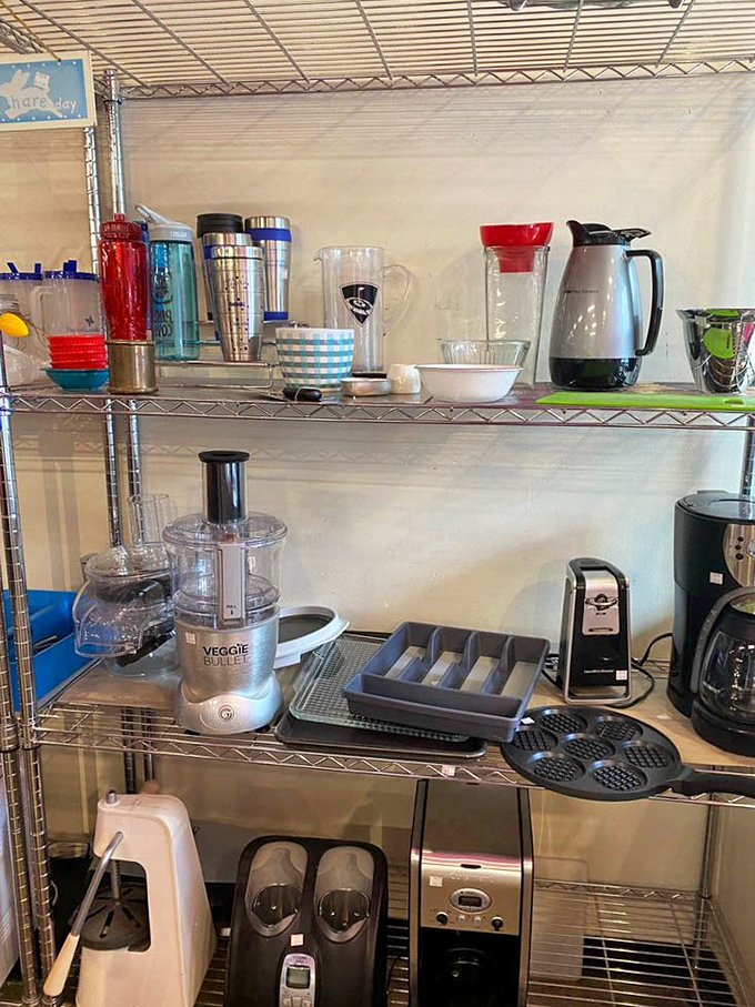 Kitchen gadgets galore&mdash;from coffee makers to food processors&mdash;proof that someone else's abandoned health kick can become your bargain.