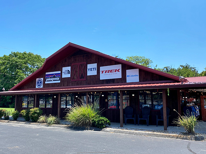 Little River Trading Company outfits adventure-seekers with gear for exploring the nearby mountains, proving retirement doesn't mean slowing down.