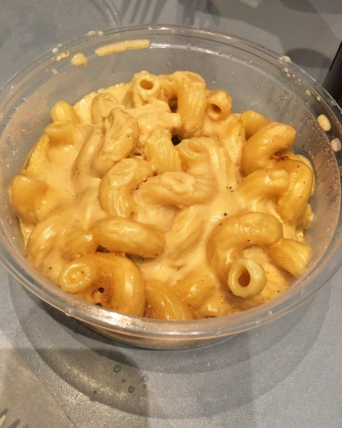 Mac and cheese that achieves the golden ratio of creamy to cheesy &ndash; a side dish that frequently gets promoted to main event status.