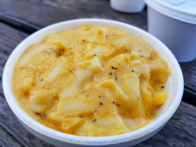 Mac and cheese so creamy, it makes Kraft reconsider their entire business model &ndash; this is the real deal.