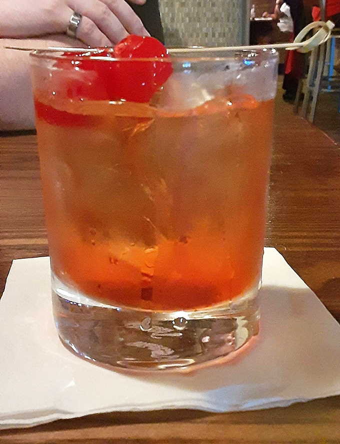 A proper Manhattan&mdash;the kind of cocktail that makes you want to linger, tell stories, and order another round before the night ends.
